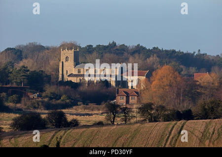 Wiveton church Norfolk Stock Photo - Alamy