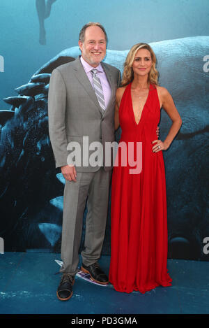 Jon Turtletaub and Amy Eldon at Warner Bros. Pictures Los Angeles ...