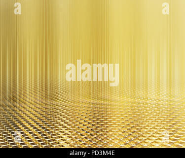 Abstract background cubic gold bars. 3d illustration Stock Photo - Alamy