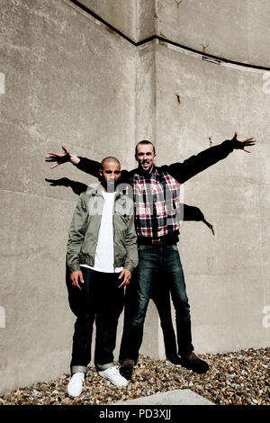 Dutch rappers The Opposites (Belgium, 29/04/2010 Stock Photo - Alamy