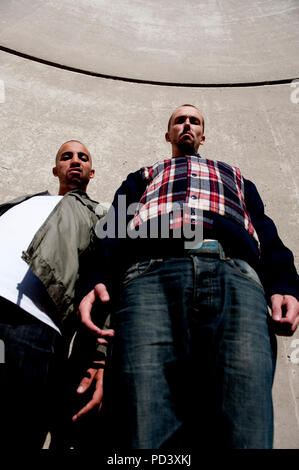 Dutch rappers The Opposites (Belgium, 29/04/2010 Stock Photo - Alamy