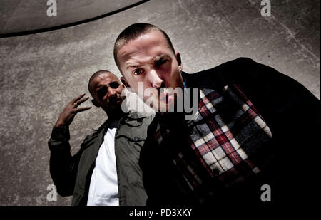 Dutch rappers The Opposites (Belgium, 29/04/2010 Stock Photo - Alamy