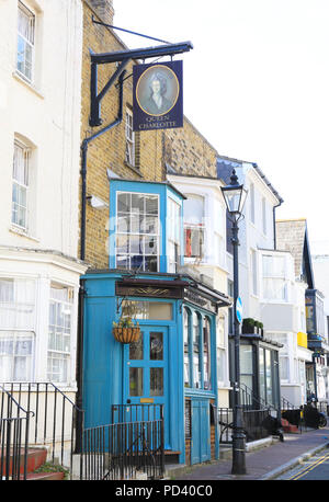 Queen Charlotte, Addington Street, Ramsgate, Kent, UK Stock Photo - Alamy