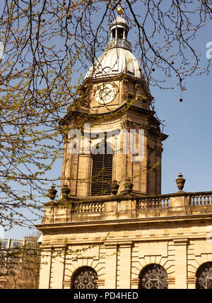 St Philips Cathedral Birmingham Colmore Row Clock Tower Church City ...