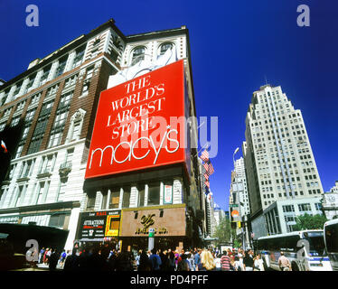 1995 HISTORICAL STREET SCENE TIMES SQUARE MANHATTAN NEW YORK CITY USA ...