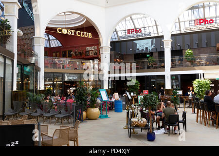 Inside the Corn Exchange, Manchester Stock Photo - Alamy