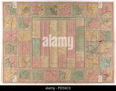 Map of Philadelphia 1840 Stock Photo - Alamy