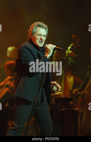 Miguel Rios performs on stage as part of 'El ultimo vals' tour at ...