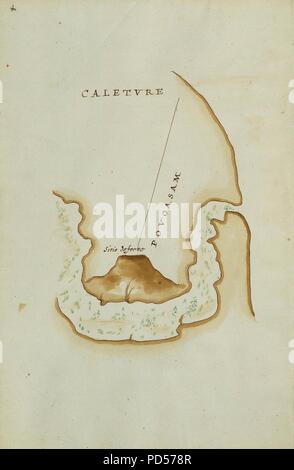 Map of Caleture Stock Photo - Alamy