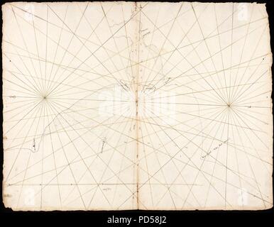 A historical map showing part of Java, highlighting the expedition of ...