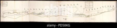 Map of a part of the coast of Malabar Stock Photo - Alamy