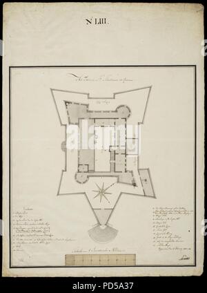 The floor plan of the St. Sebastian fort at Chama offers a detailed ...