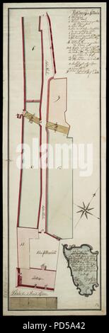 Floor plan of a part of Fort St. George at Elmina Stock Photo - Alamy