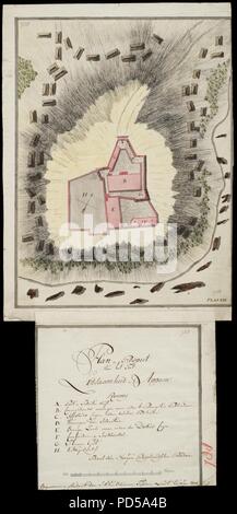 The floor plan of the Lijdzaamheid Fort at Apam provides a detailed ...