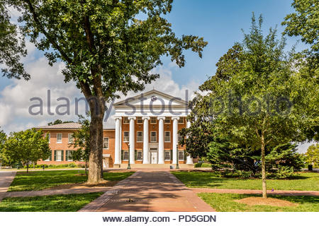 Lyceum Building Ole Miss Campus University Oxford Mississippi MS Stock ...
