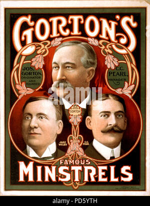Gorton's famous Minstrels Stock Photo - Alamy