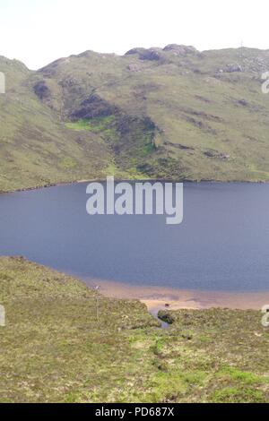 Loch Diabaigas Airde on a Sunny Summers Day. Upper Diabaig, Torridon ...