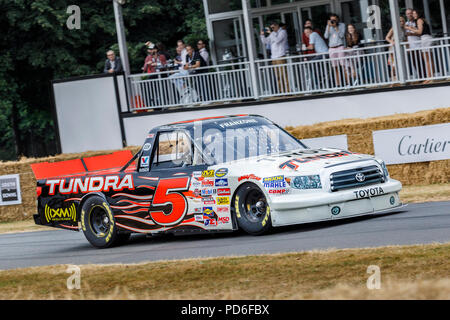 2004 Toyota Tundra NASCAR with driver Andrew Franzone at the 2017 ...