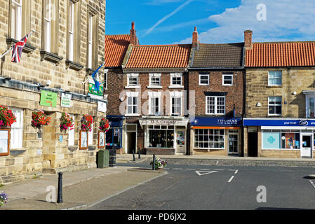 High Street Stokesley North Yorkshire England Stock Photo - Alamy