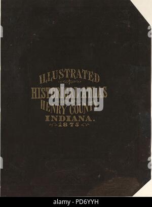 An illustrated historical atlas of Henry Co., Indiana Stock Photo - Alamy