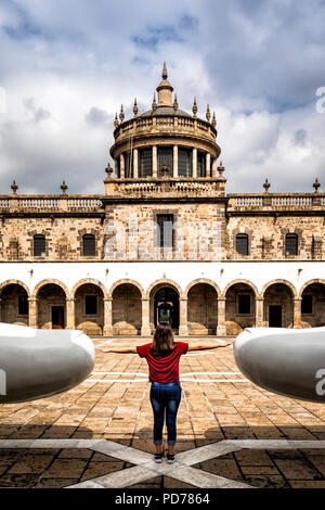 Murals by Orozco in the dome of Hospicio Cabañas, Guadalajara, Mexico ...