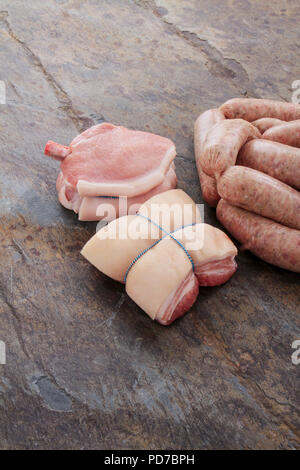 raw pork cuts and produce Stock Photo - Alamy