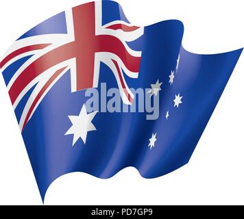 australian flag waving country icon Stock Vector Image & Art - Alamy