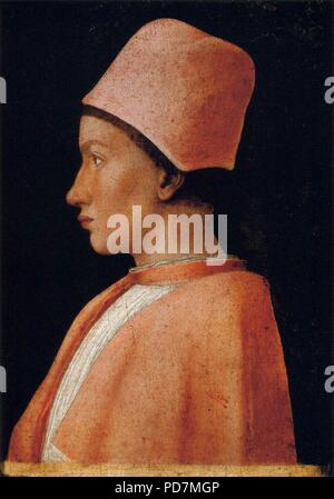 Andrea Mantegna - Portrait Francesco Gonzaga C 1461 Stock Photo - Alamy