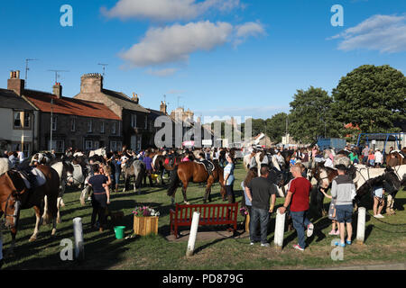 Norham, Northumberland, UK. 6 Aug 2018. Coldstream Civic Week which is ...