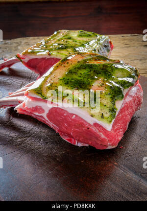raw lamb cuts Stock Photo - Alamy