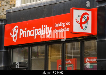 Principality building society bank branch on Queen Street in Cardiff ...