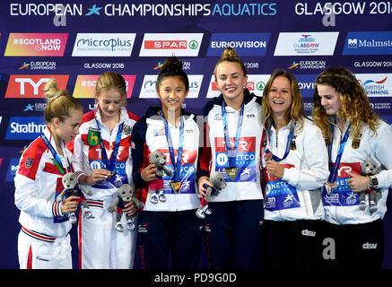 Great Britain's CHENG Eden and TOULSON Lois perform in Diving Women's ...