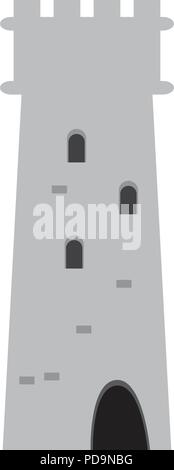 Isolated medieval tower icon Stock Vector Image & Art - Alamy