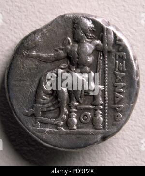 Moneda alejandro magno Stock Photo - Alamy
