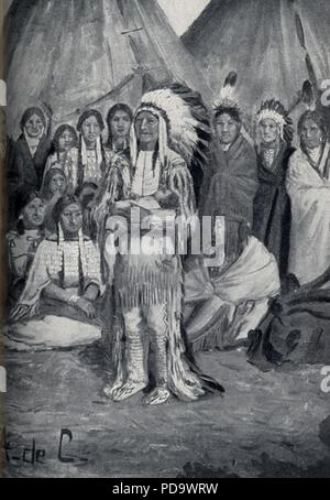 'Proud Chieftain' by Angel De Cora is a painting that honors Native ...