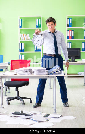Frustrated businessman stressed from excessive work Stock Photo - Alamy