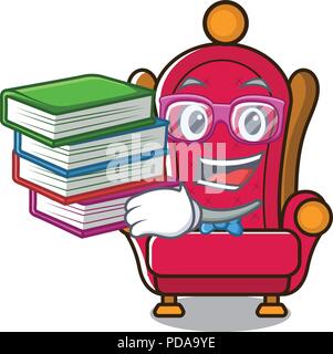 Geek king throne character cartoon Stock Vector Image & Art - Alamy