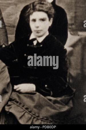 Anna Ettlinger c1860 Stock Photo - Alamy