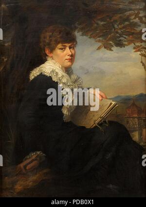 Anna Maria Wirth Portrait 1883 Stock Photo - Alamy
