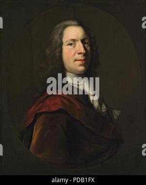 'Anna van Hannover - Heroman van der Myn' is a portrait painting from the 18th century ...