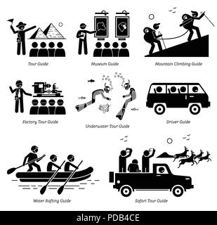 Tour guide pictogram Stock Vector Image & Art - Alamy