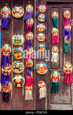 Traditional Vietnamese Folk Masks Stock Photo - Alamy