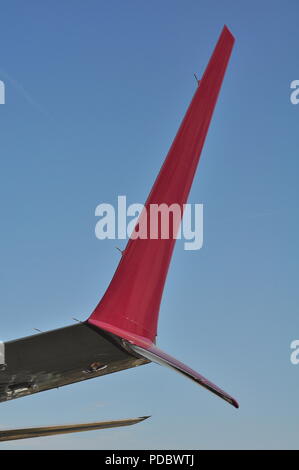 Blended winglet on Boeing 737-800 Stock Photo - Alamy