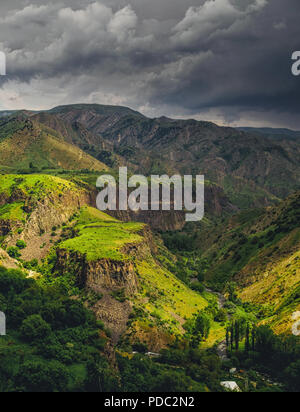 The beautiful mountains of Armenia on a cloudy day Stock Photo - Alamy