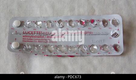 Lucette is a oral contraceptive pill, often referred to as the birth ...