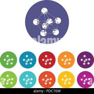 Phenol 3D molecule chemical science, cartoon style Stock Vector Image ...