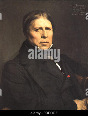 Jean-Auguste-Dominique Ingres - Self Portrait Stock Photo - Alamy