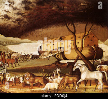 Edward Hicks, Noah's Ark 1846 Oil on canvas. Phillips Collection ...