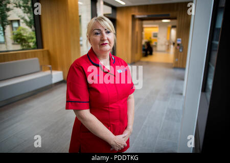 Sister Joann McCullagh at Omagh Hospital, who is a nurse that treated ...