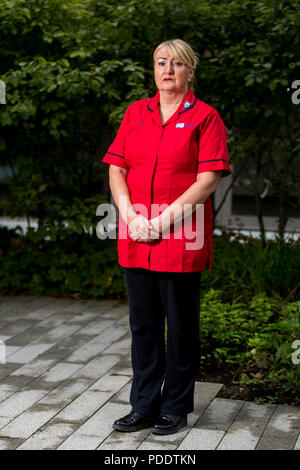 Sister Joann McCullagh at Omagh Hospital, who is a nurse that treated ...